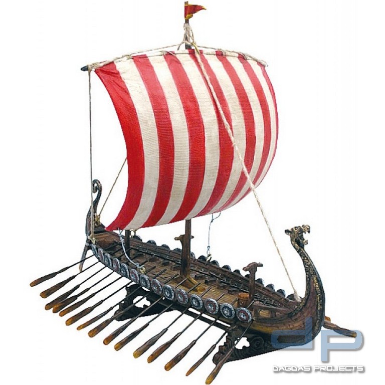 Wikinger-Schiff originalgetreues Modell | Dagdas Projects Behördenausrüster