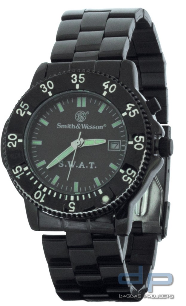 Smith & Wesson SWAT Uhr mit Edelstahlarmband | Smith & Wesson Uhren ...