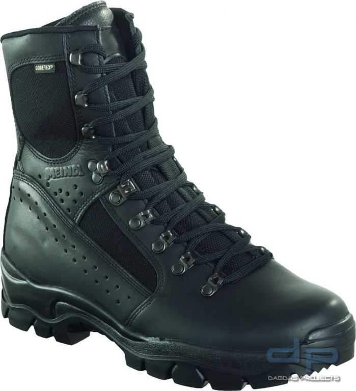 Meindl Kampfstiefel Leicht Schwarz | Dagdas Projects Behördenausrüster